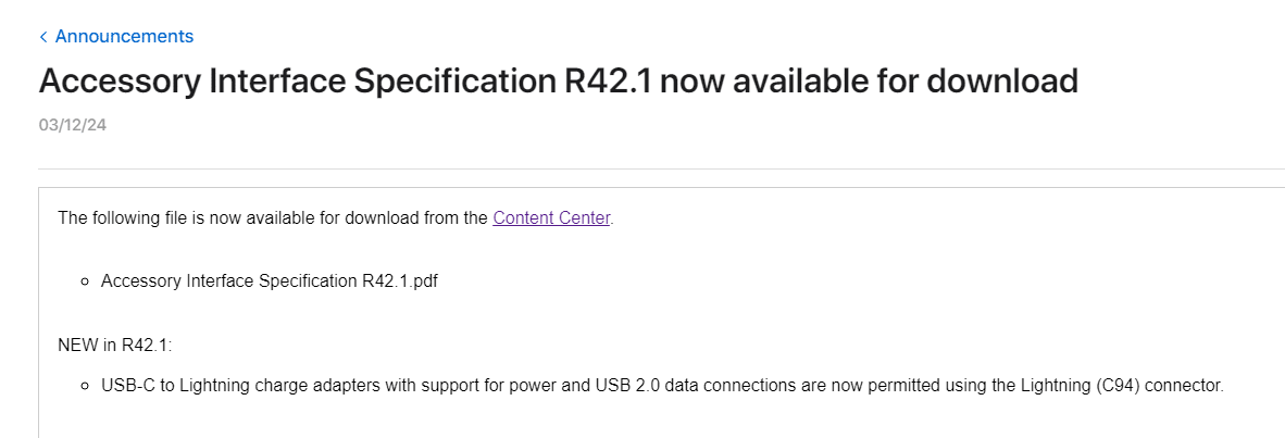 MFI USB-C to Lightning Charge Adapters Available now - Wandkey